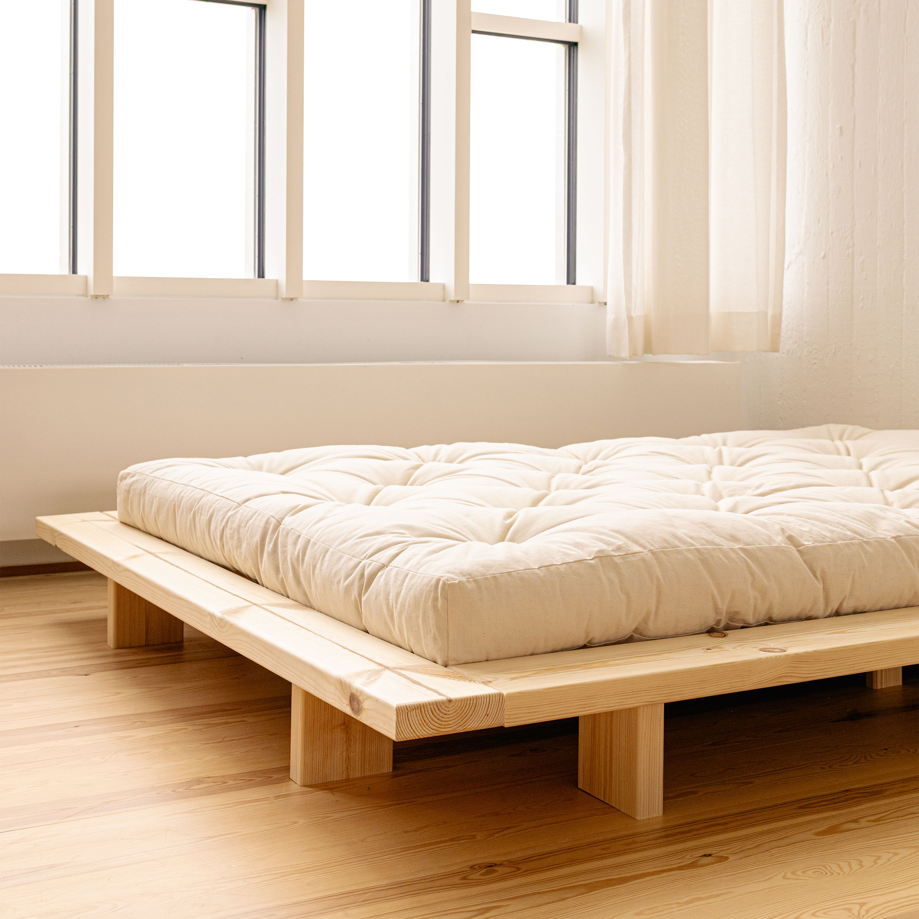 Karup Design Basic Futon Madrass Natural 120 cm - Sleepo